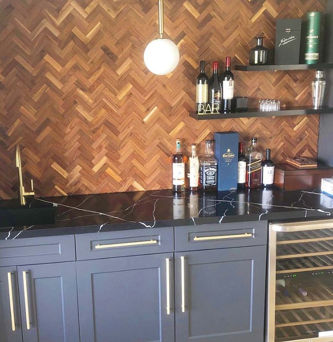 Elevate Your Home Bar with Luxury Wall Coverings: A Toast to Sophistic ...