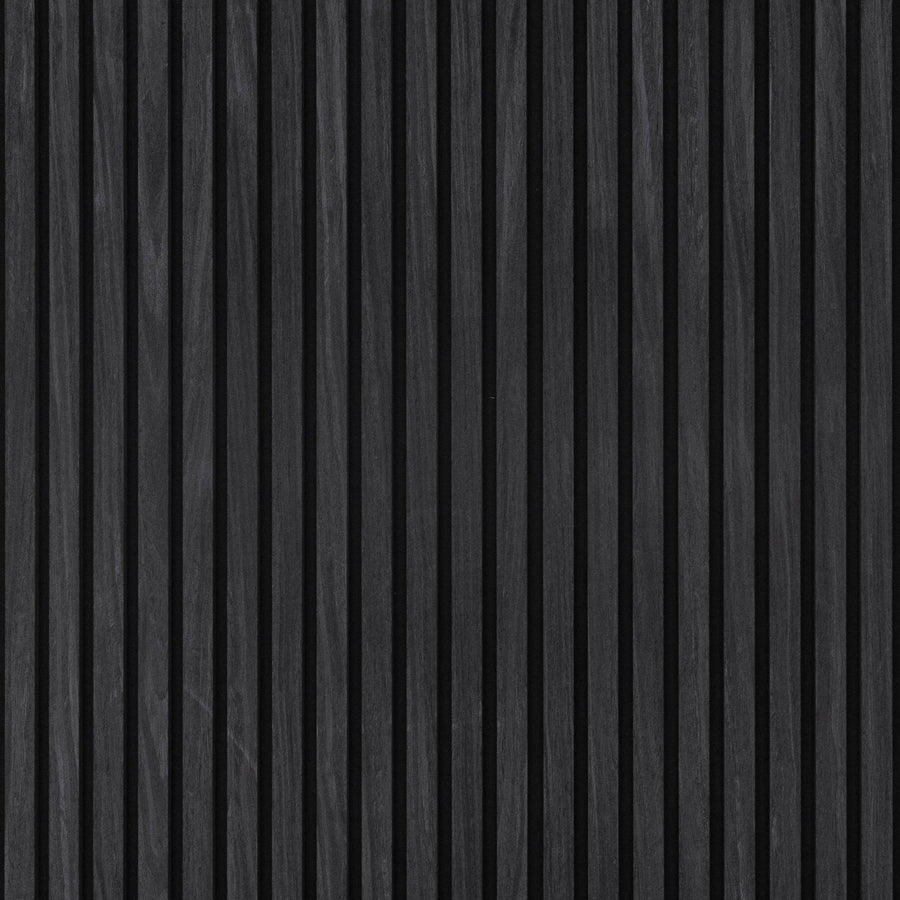 Graphite Oak Acoustic Slat Panels 118" – LuxeWall