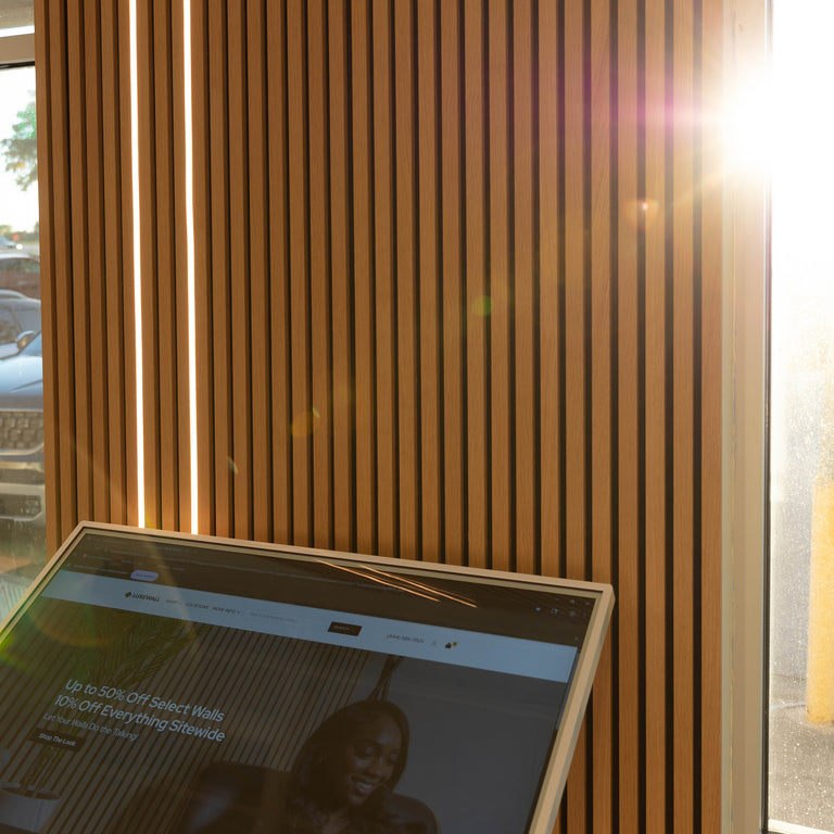 Luxe LED™ Slat Wall Light Kit – Luxewall