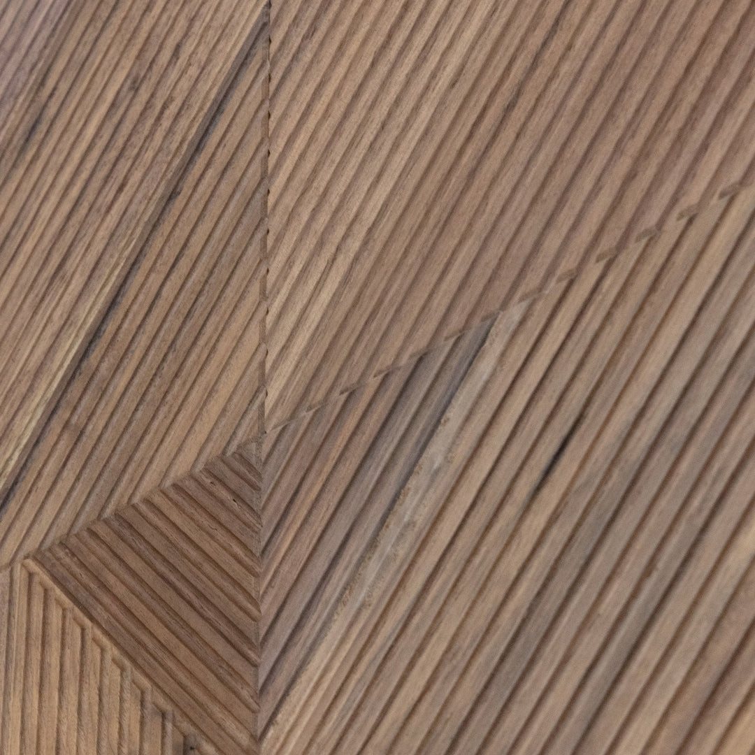 Natural Walnut Wood Wall Panel Sample – LuxeWall