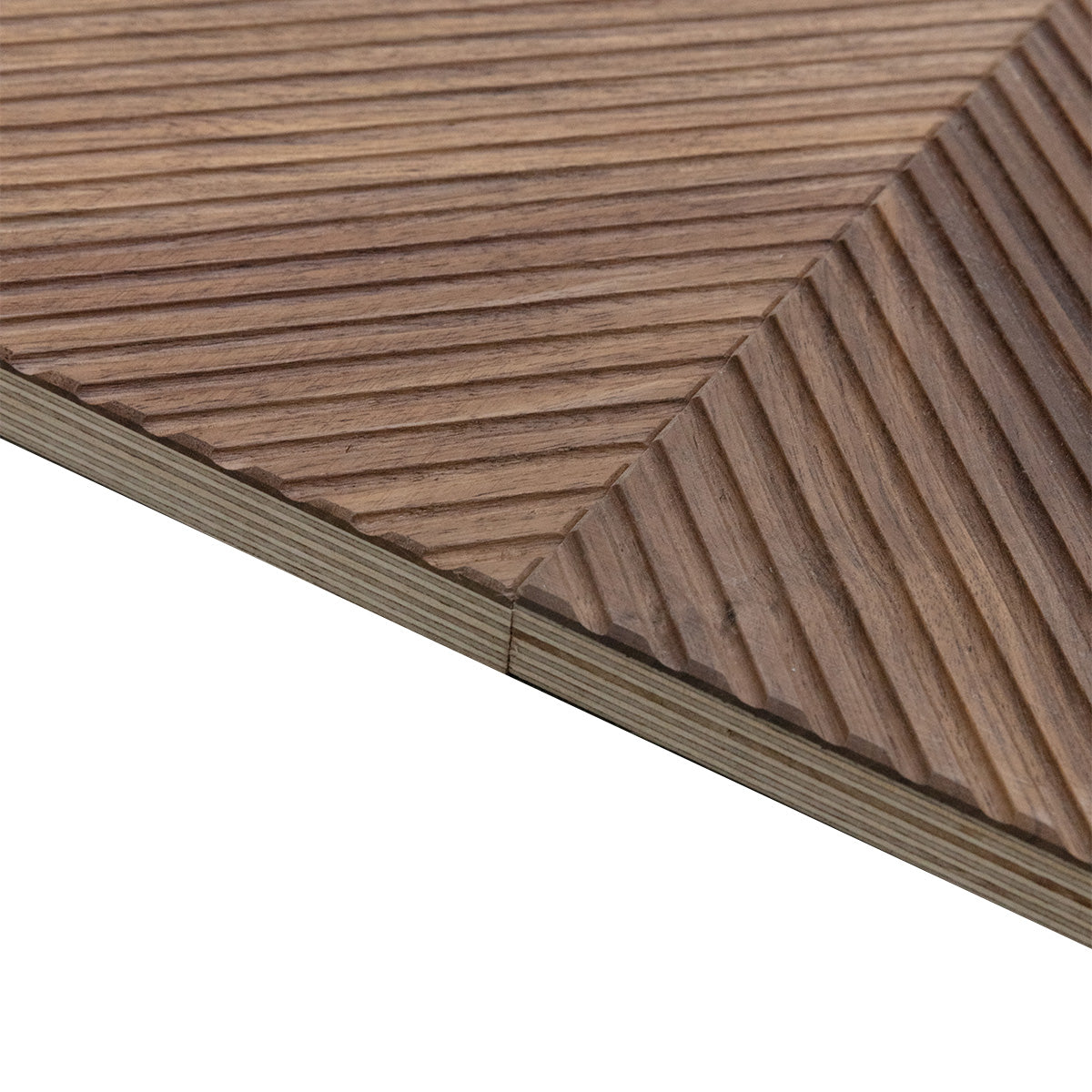 Natural Walnut Wood Wall Panel Sample – LuxeWall
