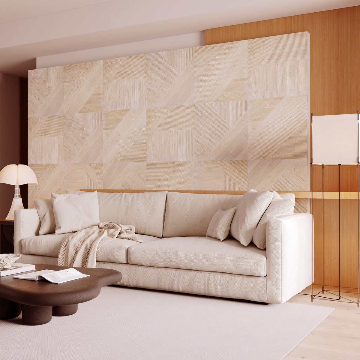 Natural Ash Wood Wall Panel – LuxeWall