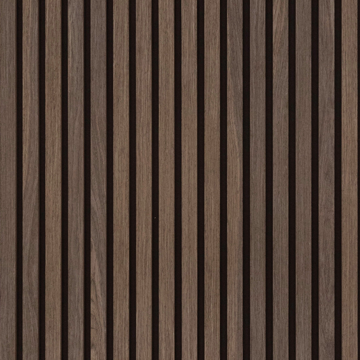 Toasted Walnut Acoustic Slat Panel 118" Sample – LuxeWall