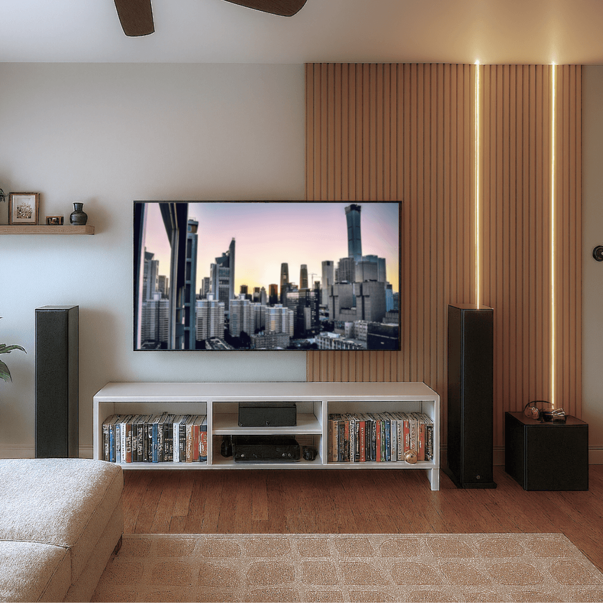 Luxe LED™ Slat Wall Light Kit – Luxewall