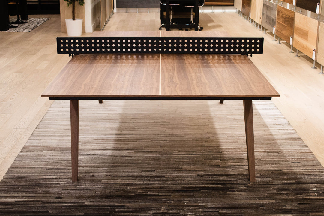 Luxury Black Walnut Ping Pong Table – LuxeWall